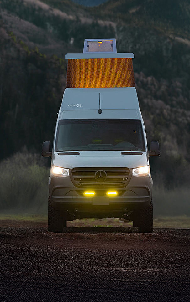 XGLOO pneumatic textile structures